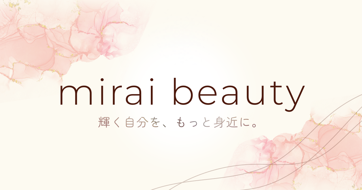 MENU | Mirai Beauty